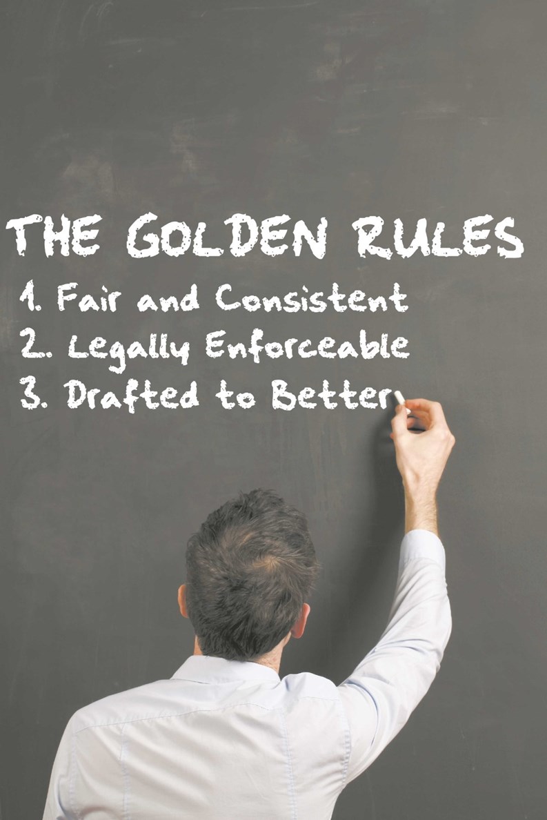 Drafting Rules and Making Them Stick - Following the Golden Rule ...